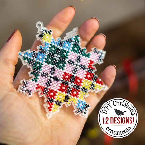 Snowflake Bead Kit - Etsy