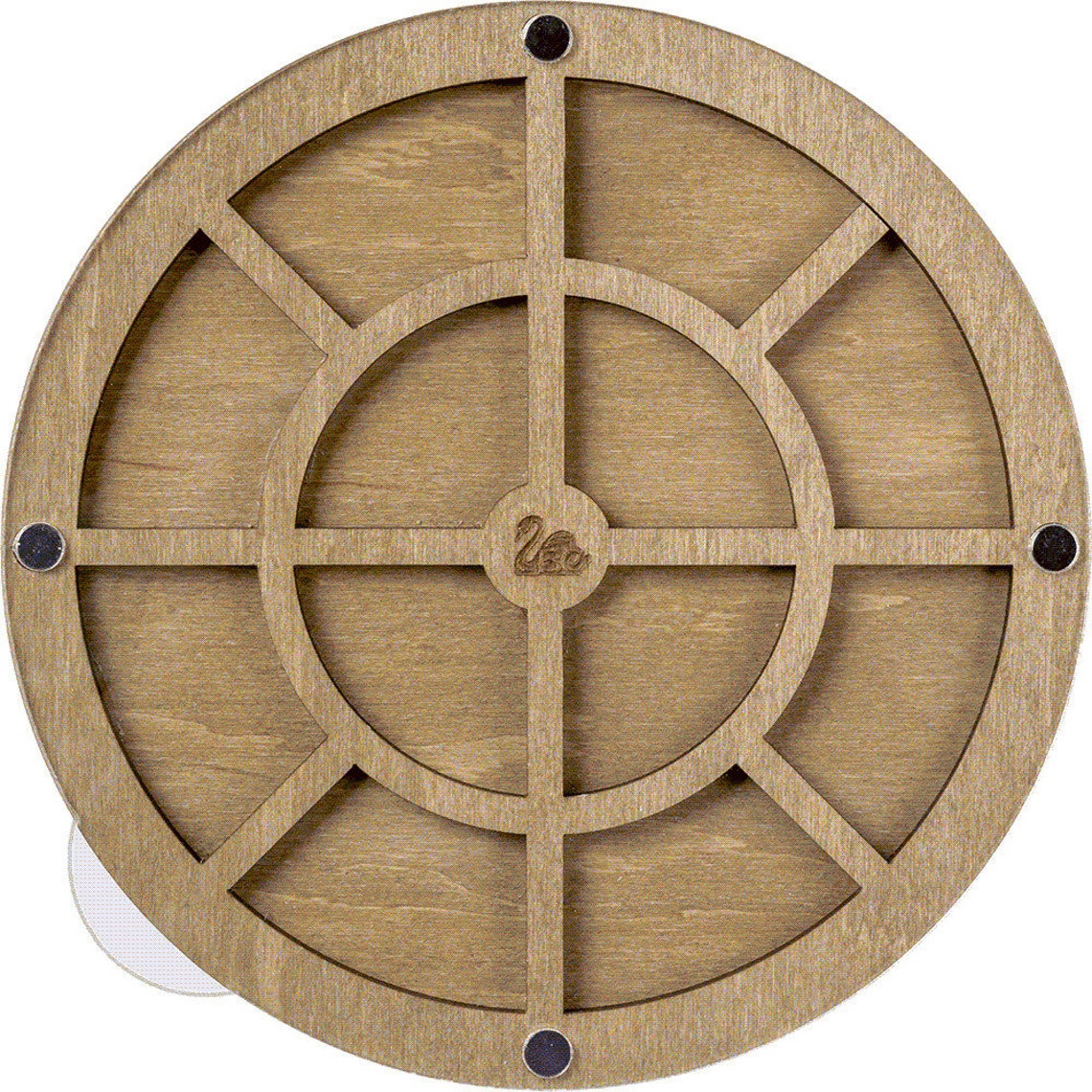 Beads Sorting Tray With Lid Round Beadwork Organizer Wood - Etsy