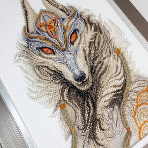 DIY Cross Stitch Kits, Fantasy Inspired Dragon, Horse and Wolf ...
