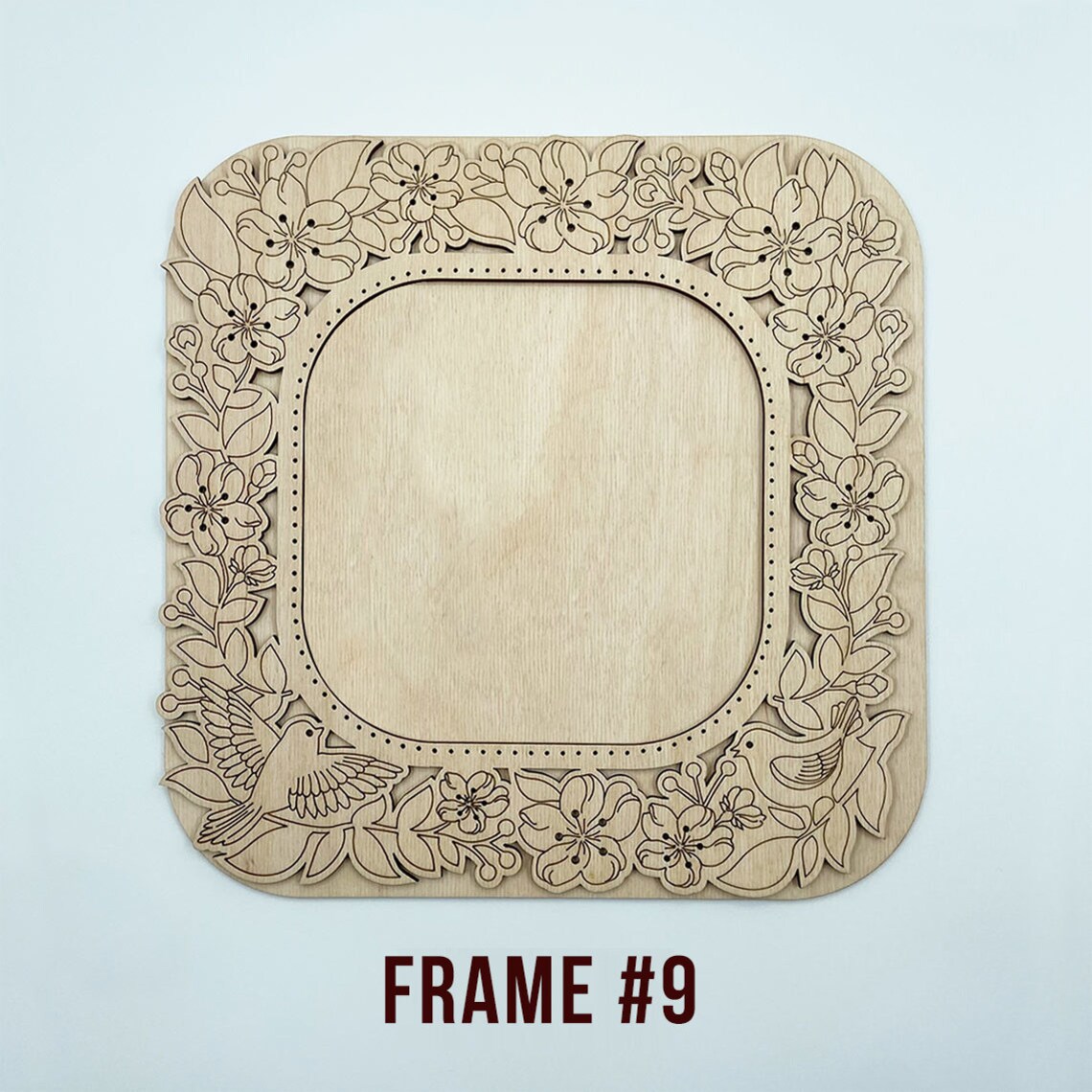 Wooden Embroidery Frame, Embroidery Supplies and Tools, Embroidered ...