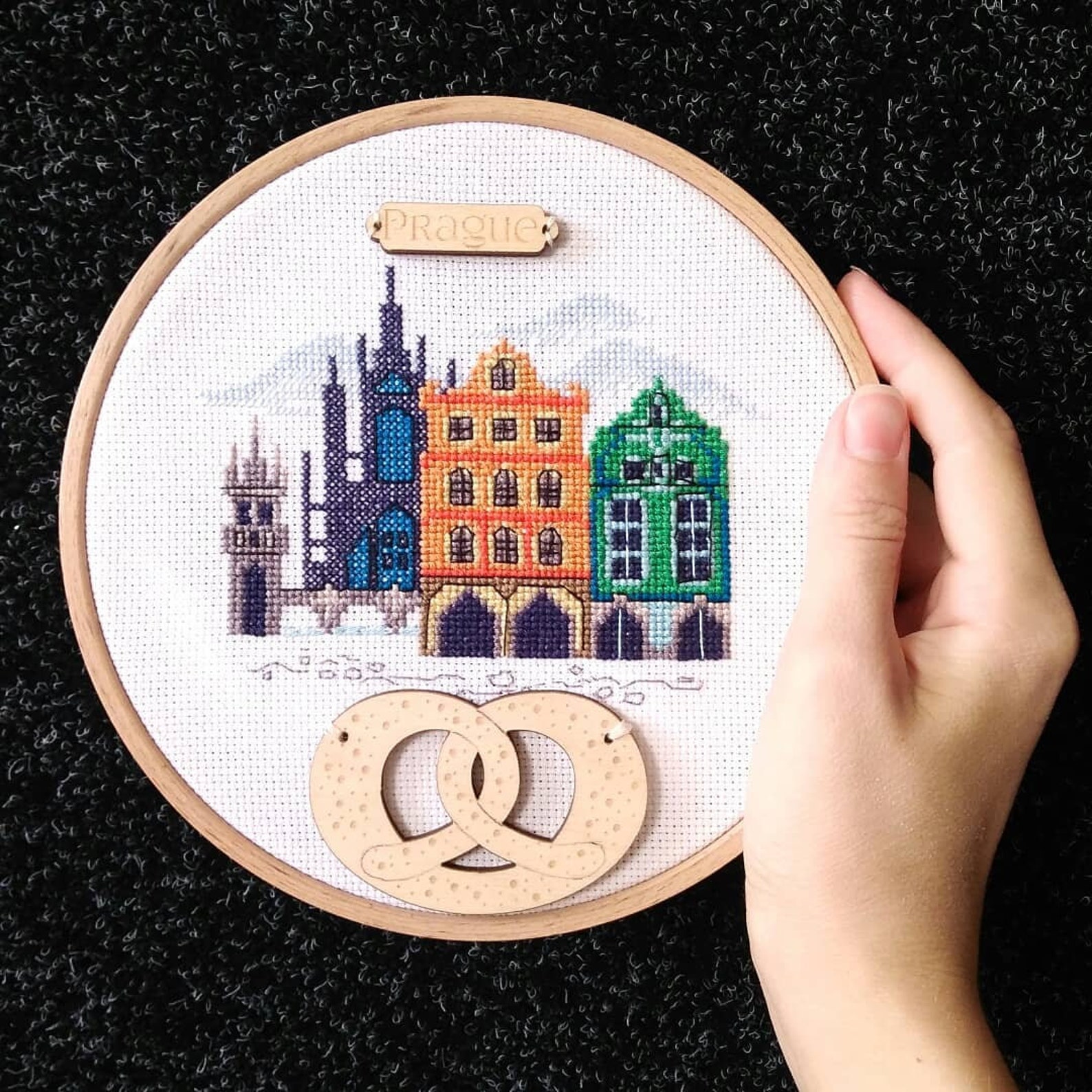 DIY Cross Stitch Kit, European Cities Embroidery, Paris Wall Decor - Etsy