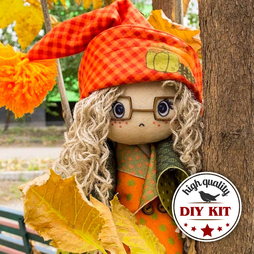 Collectible Doll Kit, DIY Interior Doll, Wireframe Toy Kit, Rag Doll ...