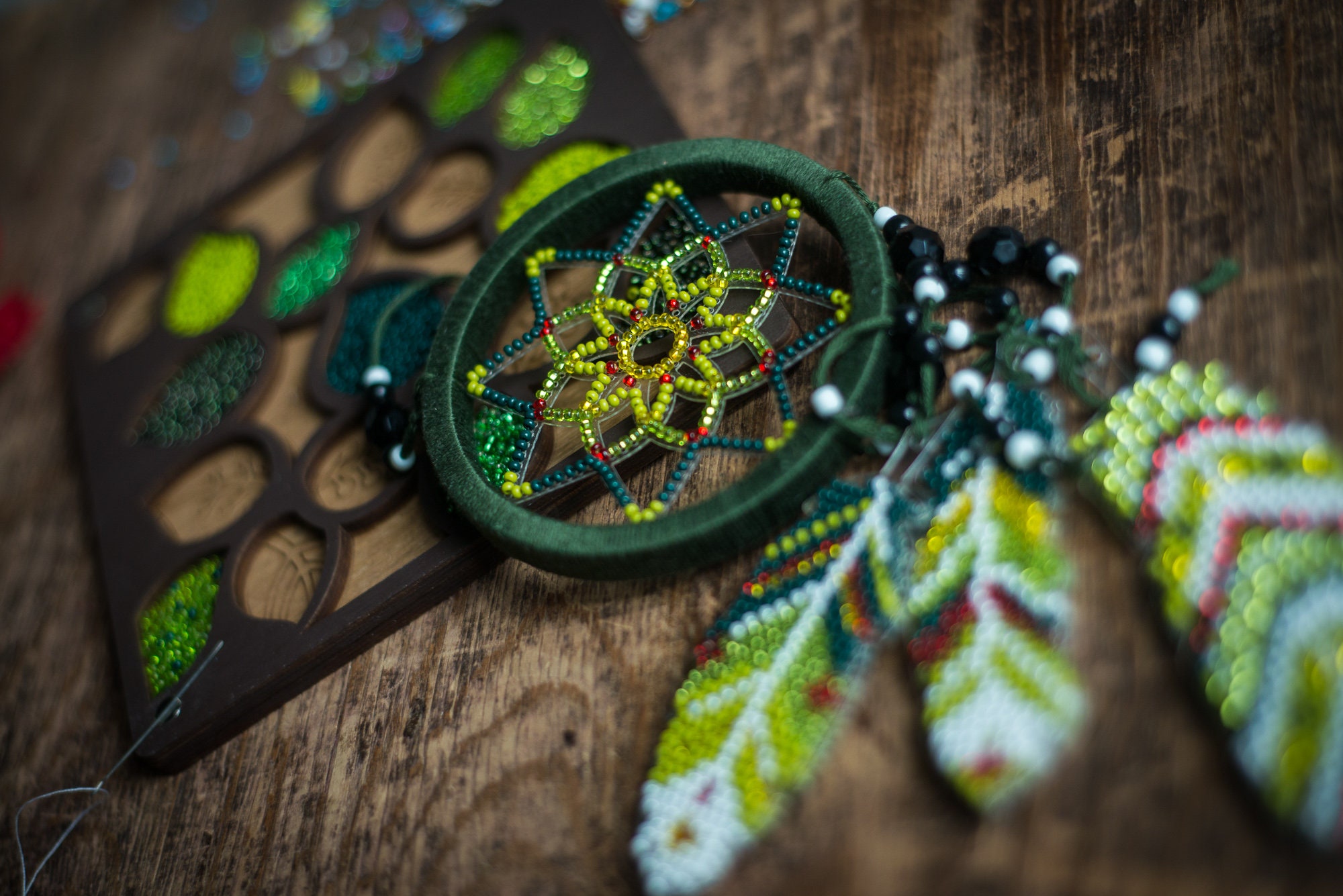 Seed Bead Storage Box Jewelry Making Sectioned Sorting Tray | Etsy