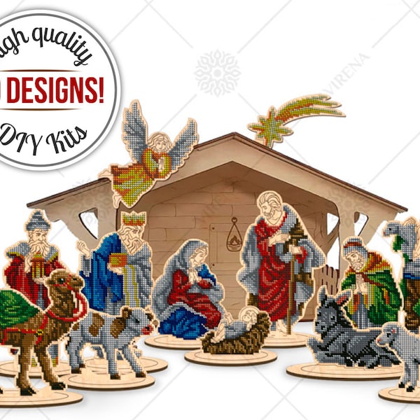 Diy Nativity Set - Etsy