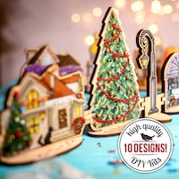 Gingerbread Catch Me If You Can Round Door Hanger Blank DIY KIT #700 - Etsy