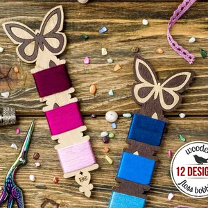 Thread Organizer, Thread Storage, Ribbon Organizer, Lace Spool ...