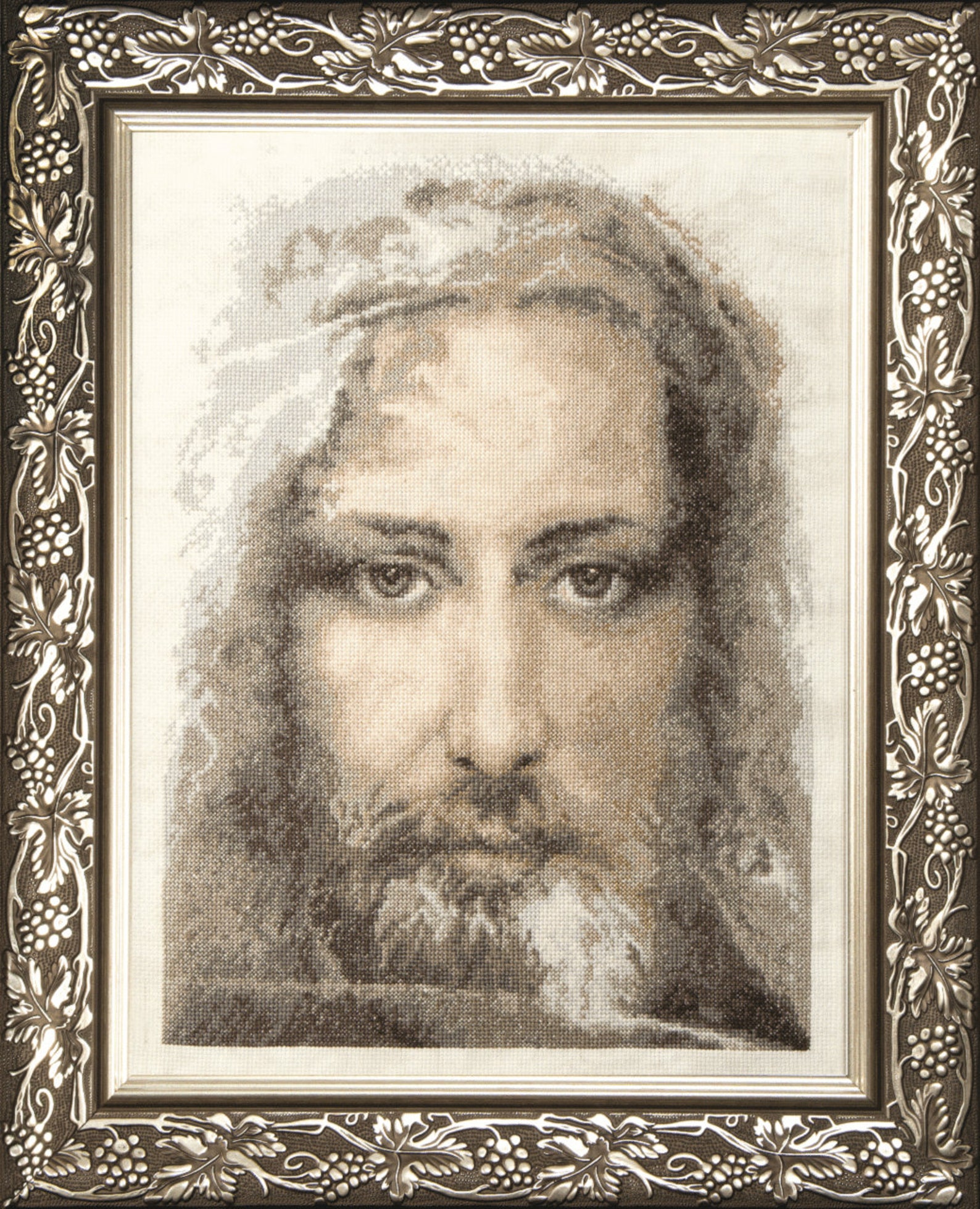 Jesus Christ Cross Stitch Pattern, Embroidery DIY Kit, Jesus Portrait ...