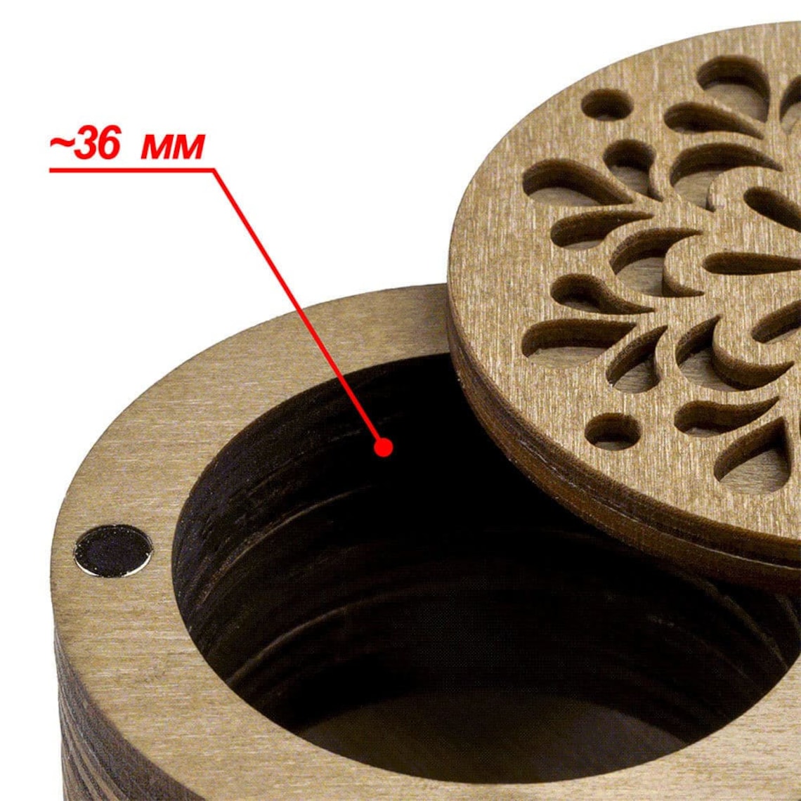 Needlework Box Small Wood Sewing Organizer Craft Container - Etsy