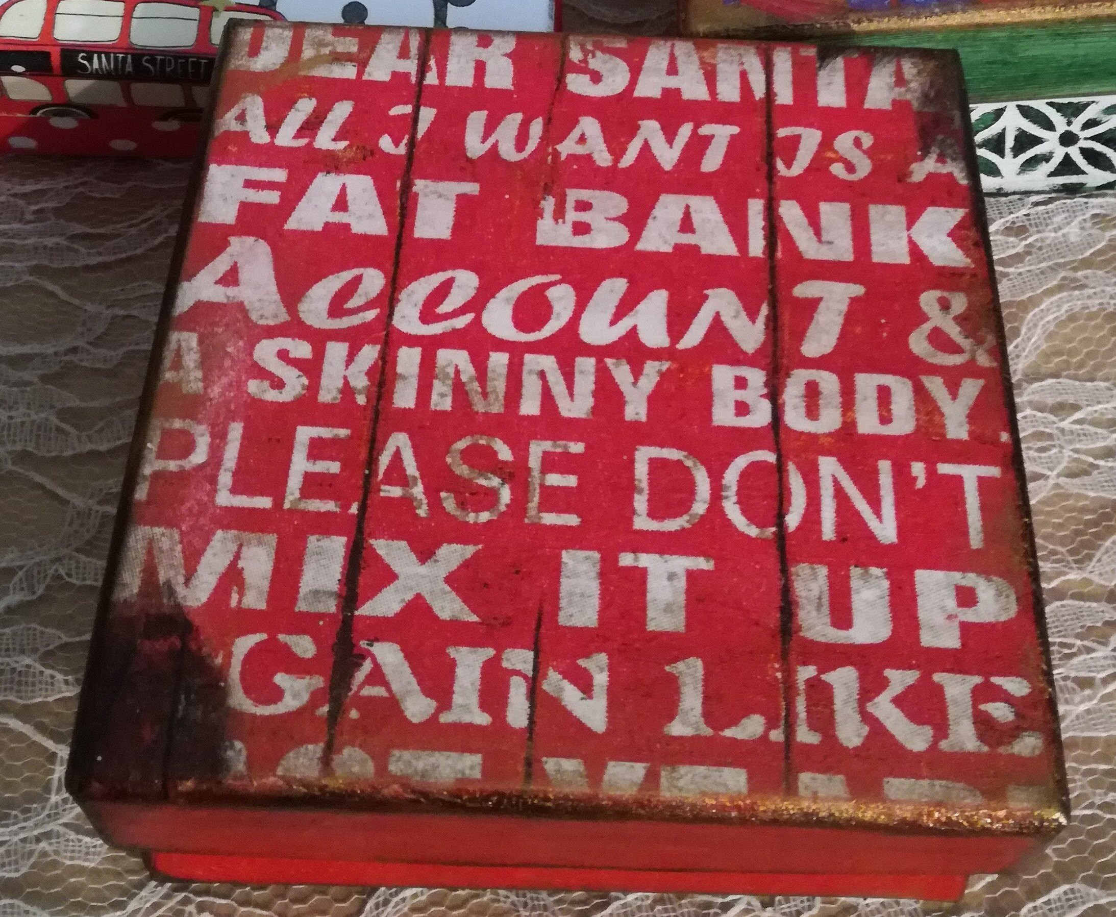 Christmas Stocking Stuffer Set, Traditional Christmas Kraft Box With ...