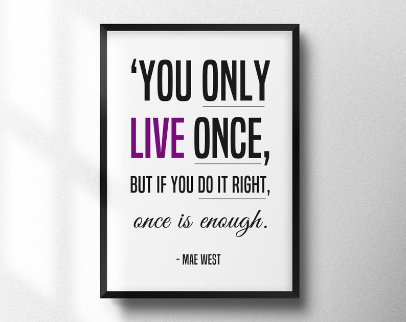 Motivational Quote Print, Text Poster, Motivation Words, Minimalistic ...