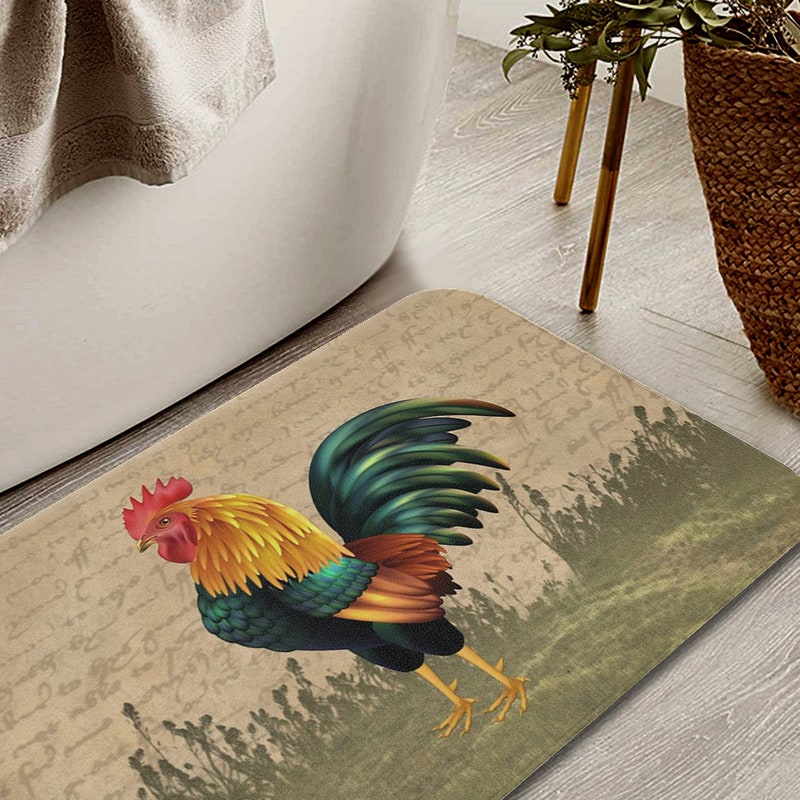 Rooster Kitchen Rugs - Etsy