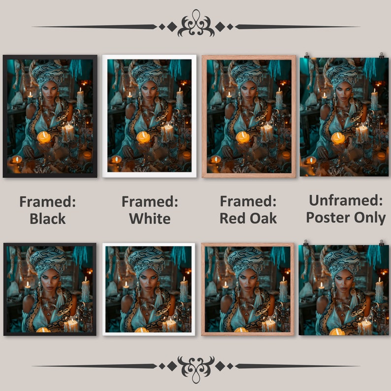 Marie Laveau, Voodoo Queen of New Orleans 2, Poster, Framing Optional ...