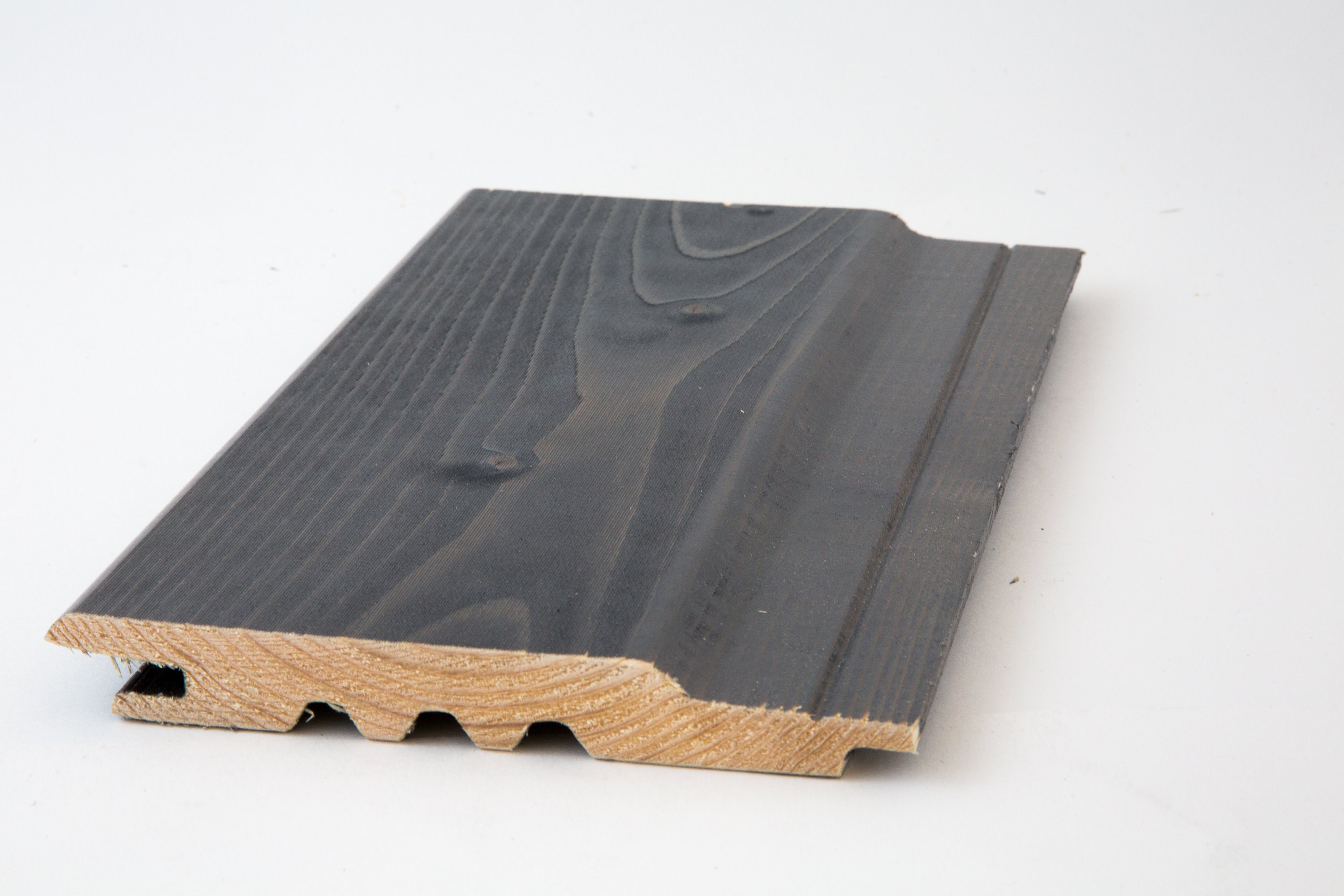 External Timber Cladding Weathered Grey Tone Secret Fix Profile ...