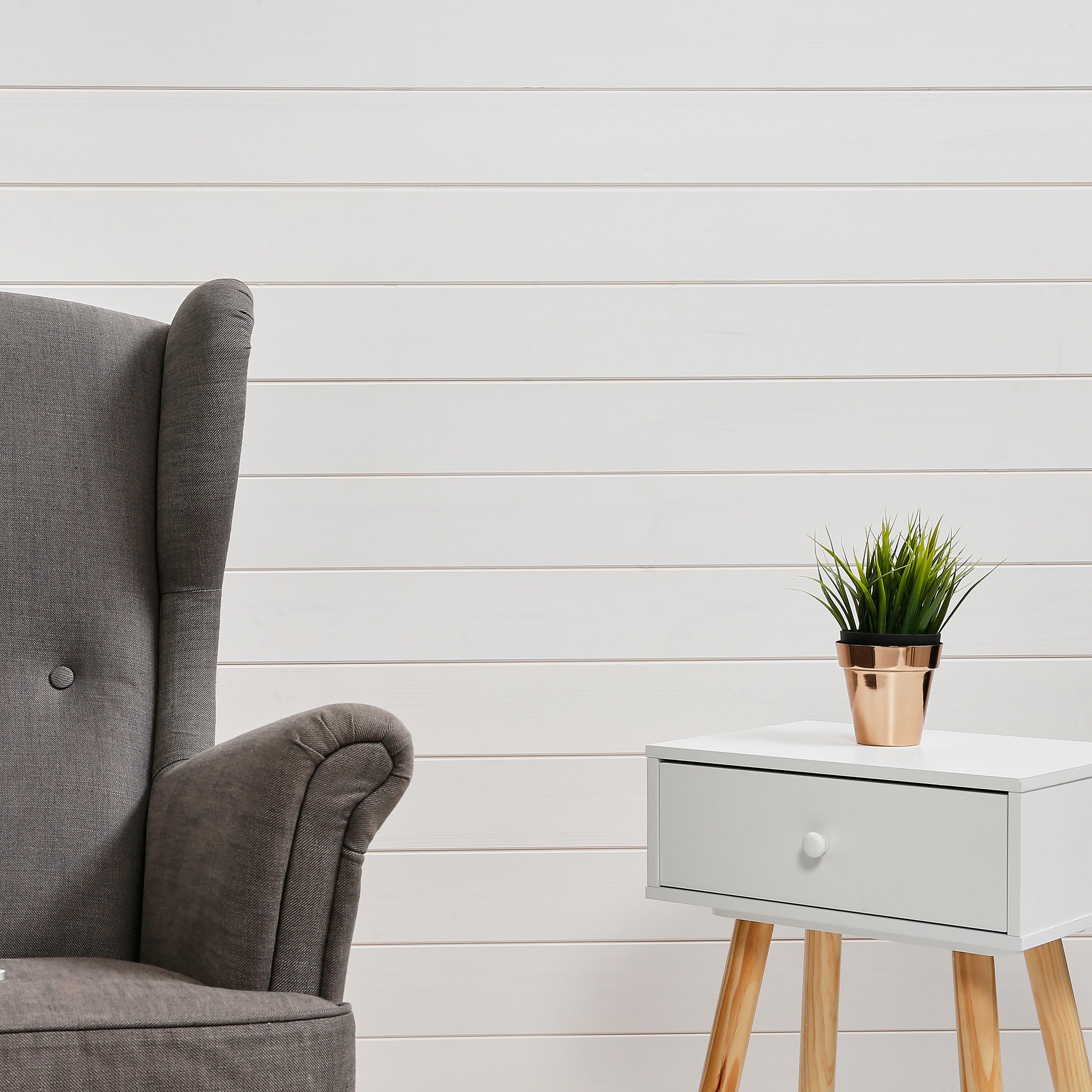 Premium Timber Cladding Sertiwood White Wax - White Wash (8 Pack) 2 ...