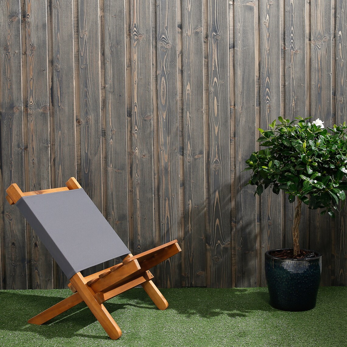 External Timber Cladding Weathered Grey Tone Secret Fix Profile ...