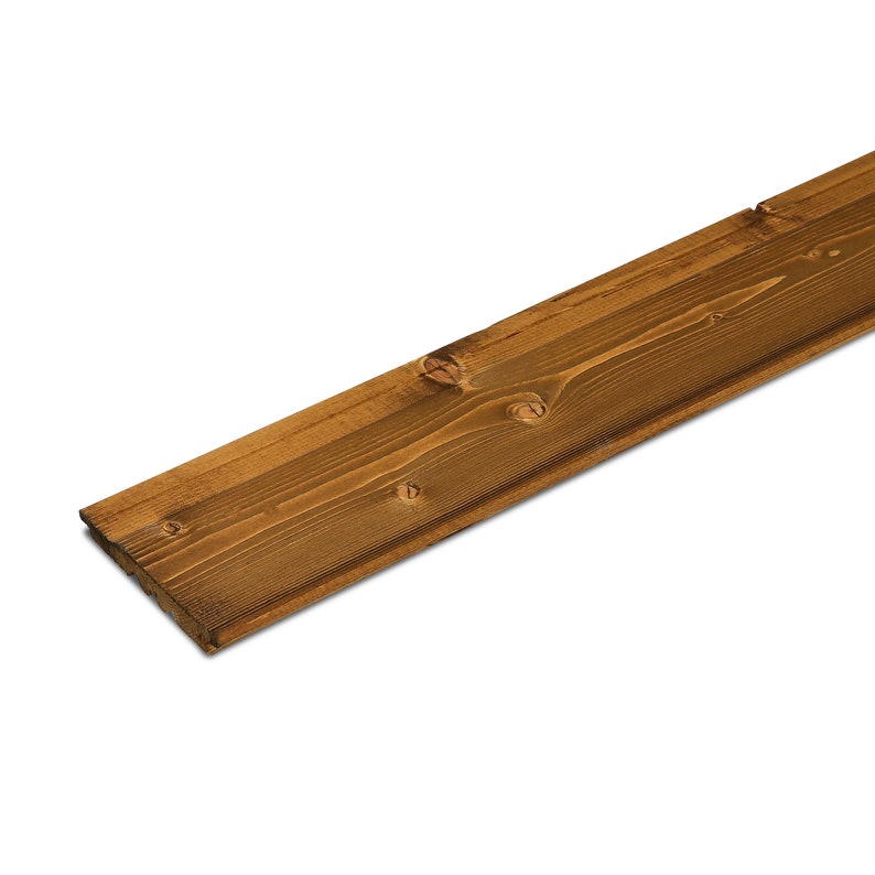 External Timber Cladding Cedar Red Oak Tone Secret Fix Profile 19x146mm ...