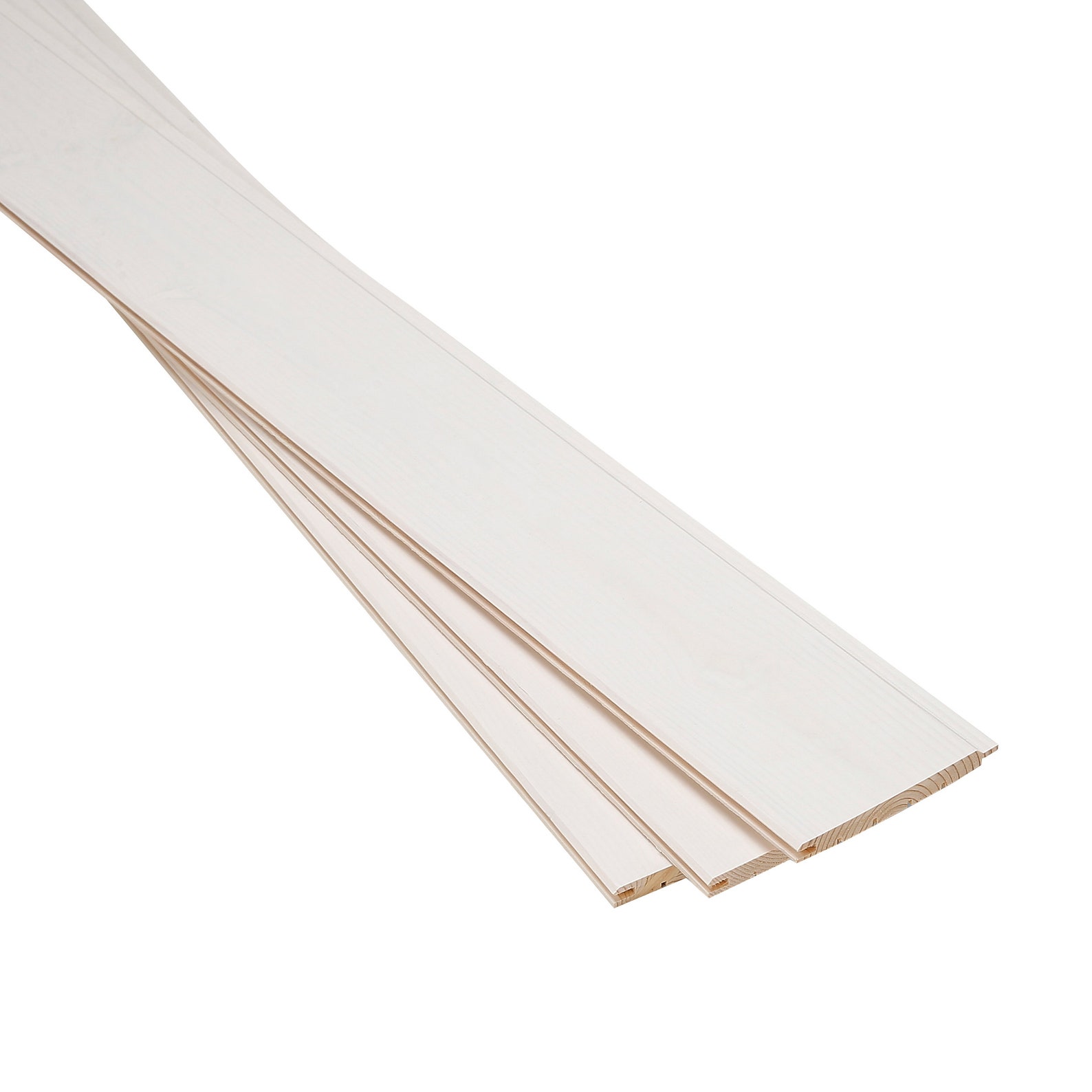 Premium Timber Cladding Sertiwood White Wax - White Wash (8 Pack) 2 ...
