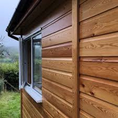 Siberian Larch Cladding UV Protection Pigment Treated Light - Etsy