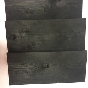 SPECIAL OFFER ! Black Painted Exterior Feather Edge Sawn Cladding FSC ...