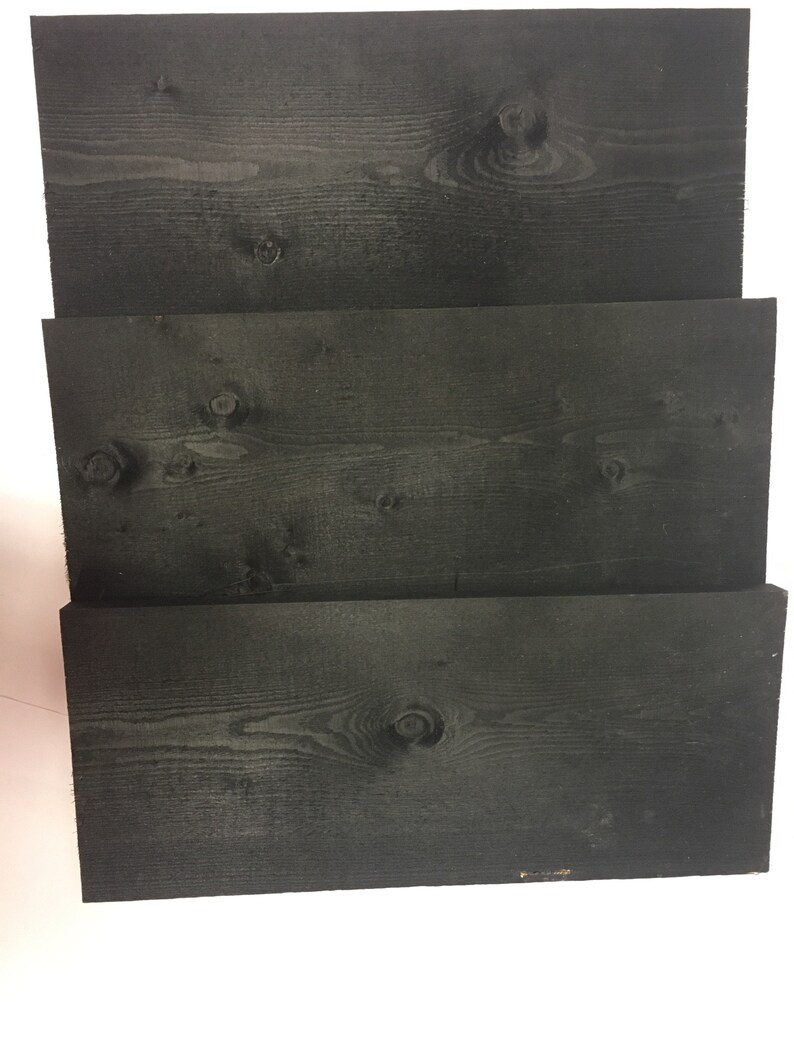 SPECIAL OFFER Black Painted Exterior Feather Edge Sawn Cladding FSC ...