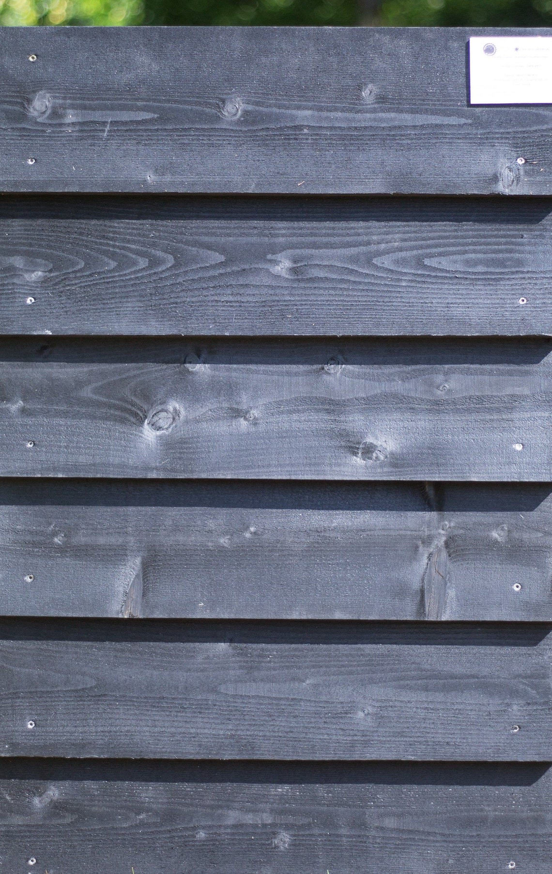 SPECIAL OFFER !! Black Painted External Featheredge Sawn Timber ...