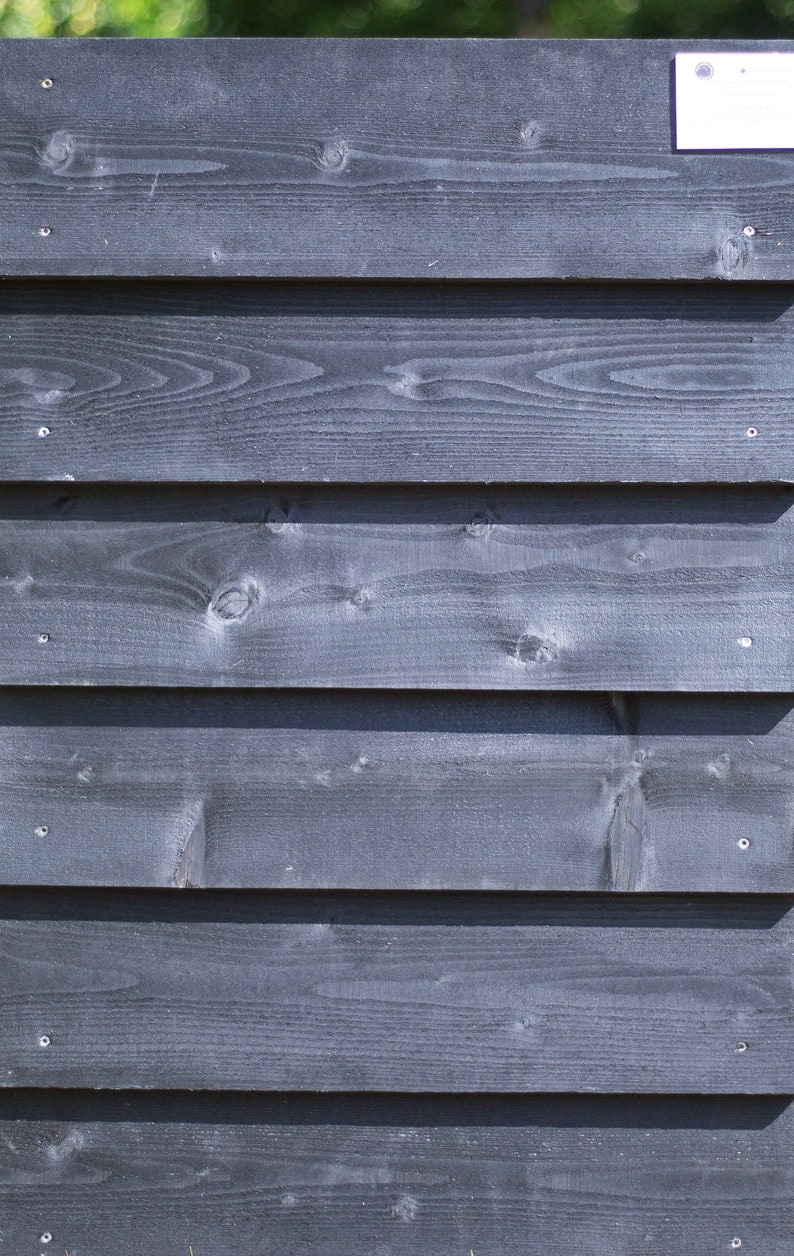 SPECIAL OFFER !! Black Painted External Featheredge Sawn Timber ...