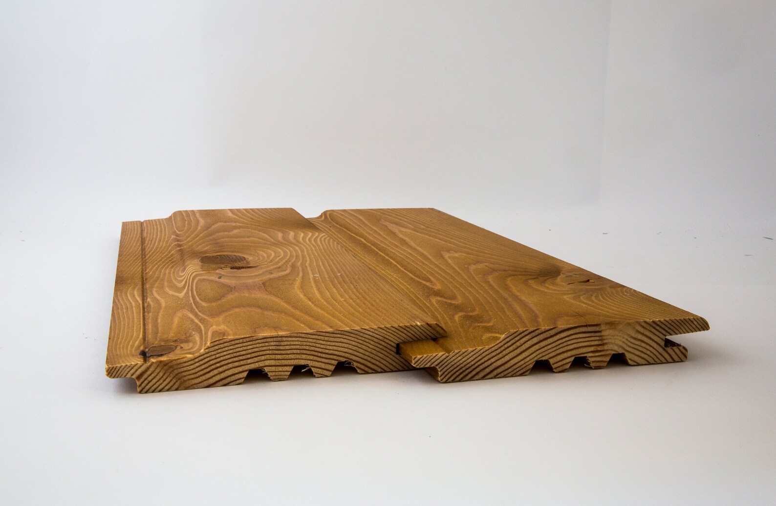 Siberian Larch Cladding UV Protection Pigment Treated Light Oak J006T ...
