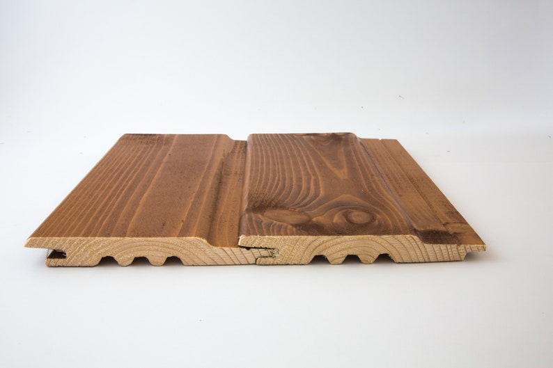 External Timber Cladding Cedar Red Oak Tone Secret Fix Profile 19x146mm ...
