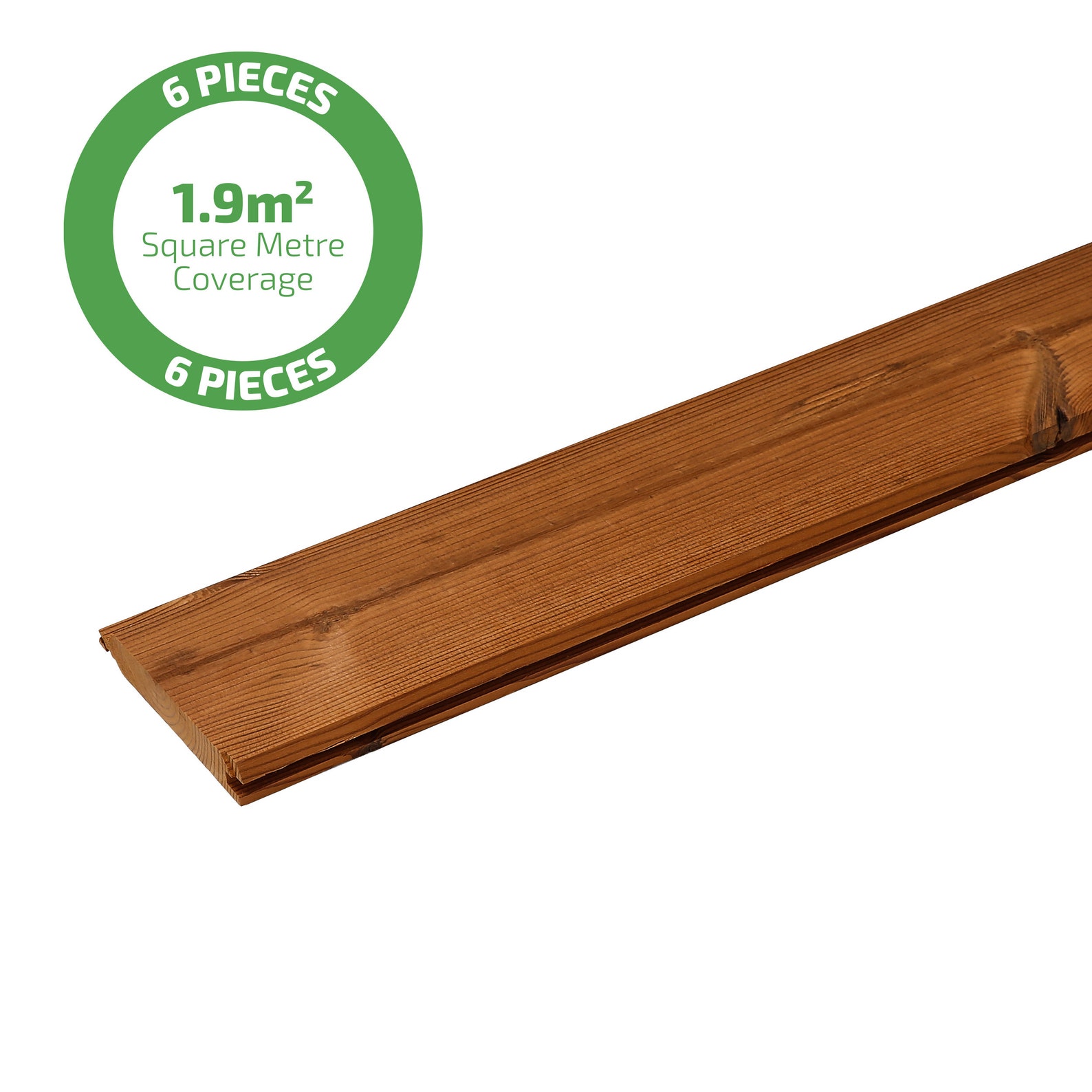 Thermowood Redwood Sertiwood T&G Cladding (6 Pack) – 1.90m2 Coverage ...