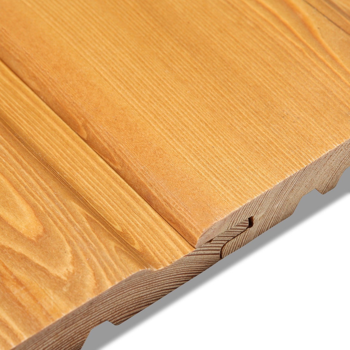 Siberian Larch Cladding UV Protection Pigment Treated Light Oak J006T ...