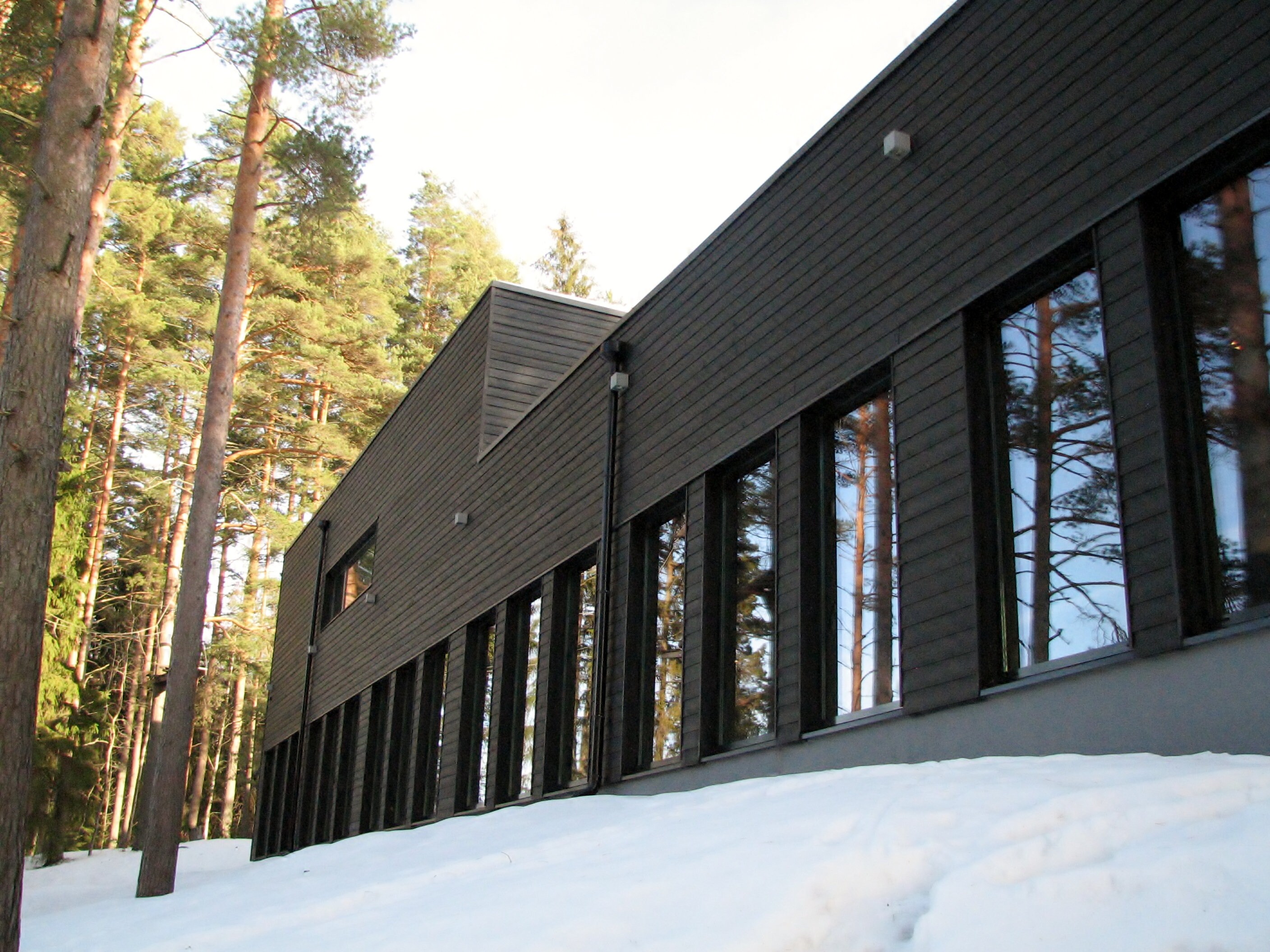 SPECIAL OFFER !! Black Painted External Featheredge Sawn Timber ...