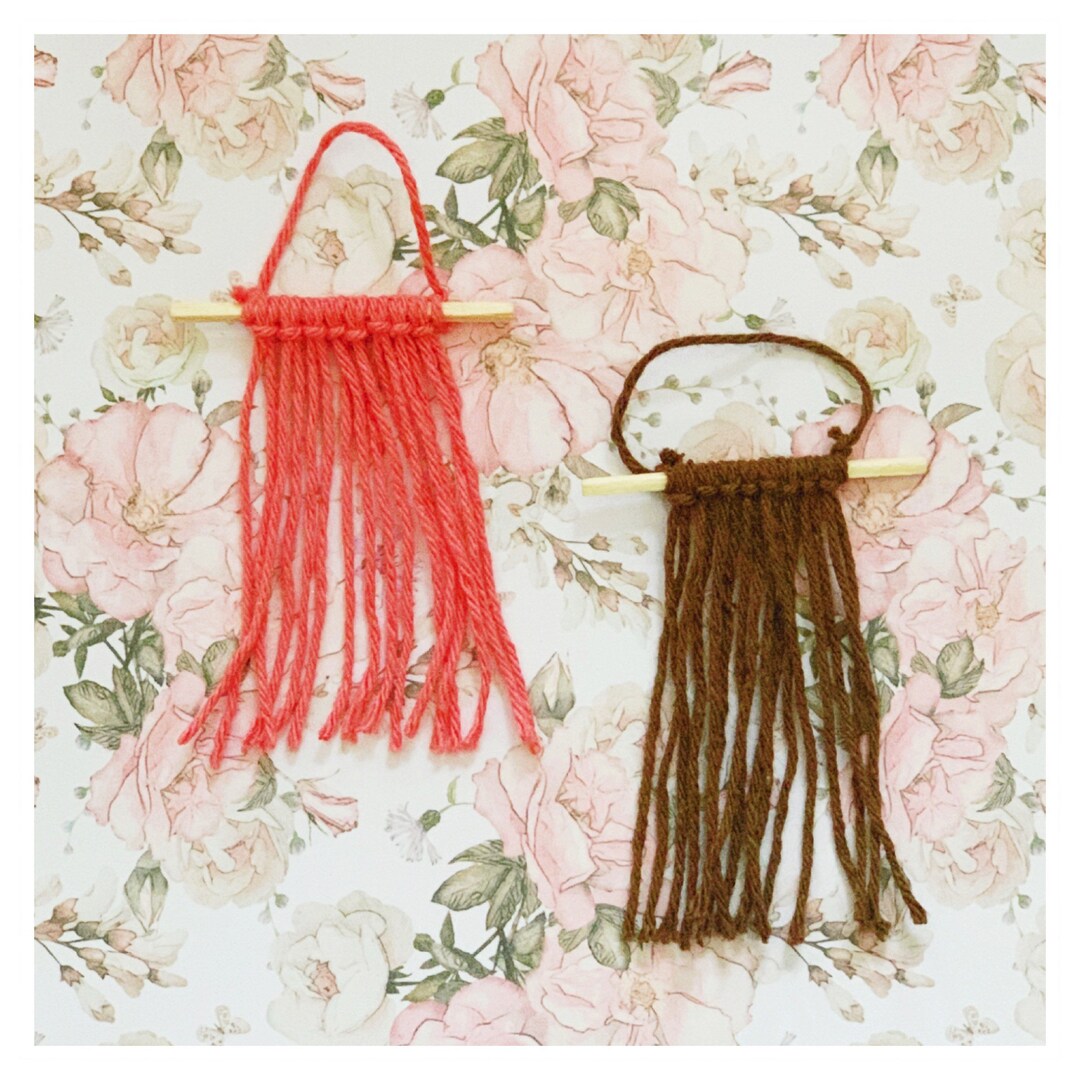 Mini Wall Hanger Macrame Dollhouse Wall Hanger - Etsy