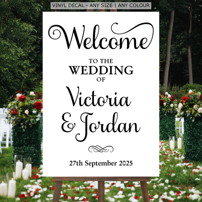 Wedding Decals - Etsy