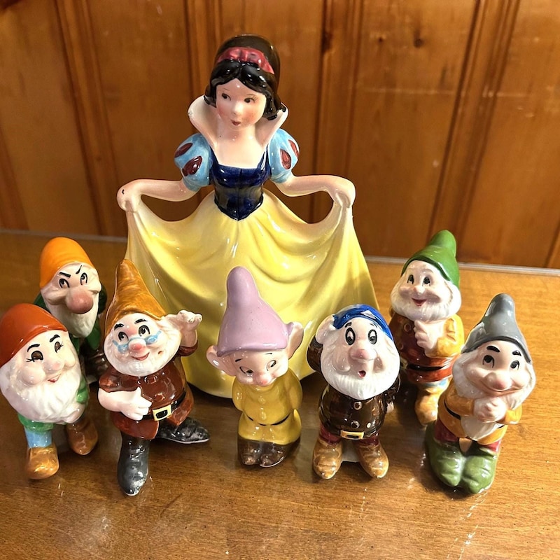 Vintage Seven Dwarfs - Etsy