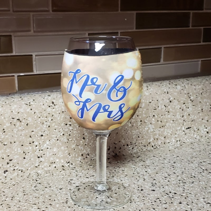 Custom Wine Glass - Etsy