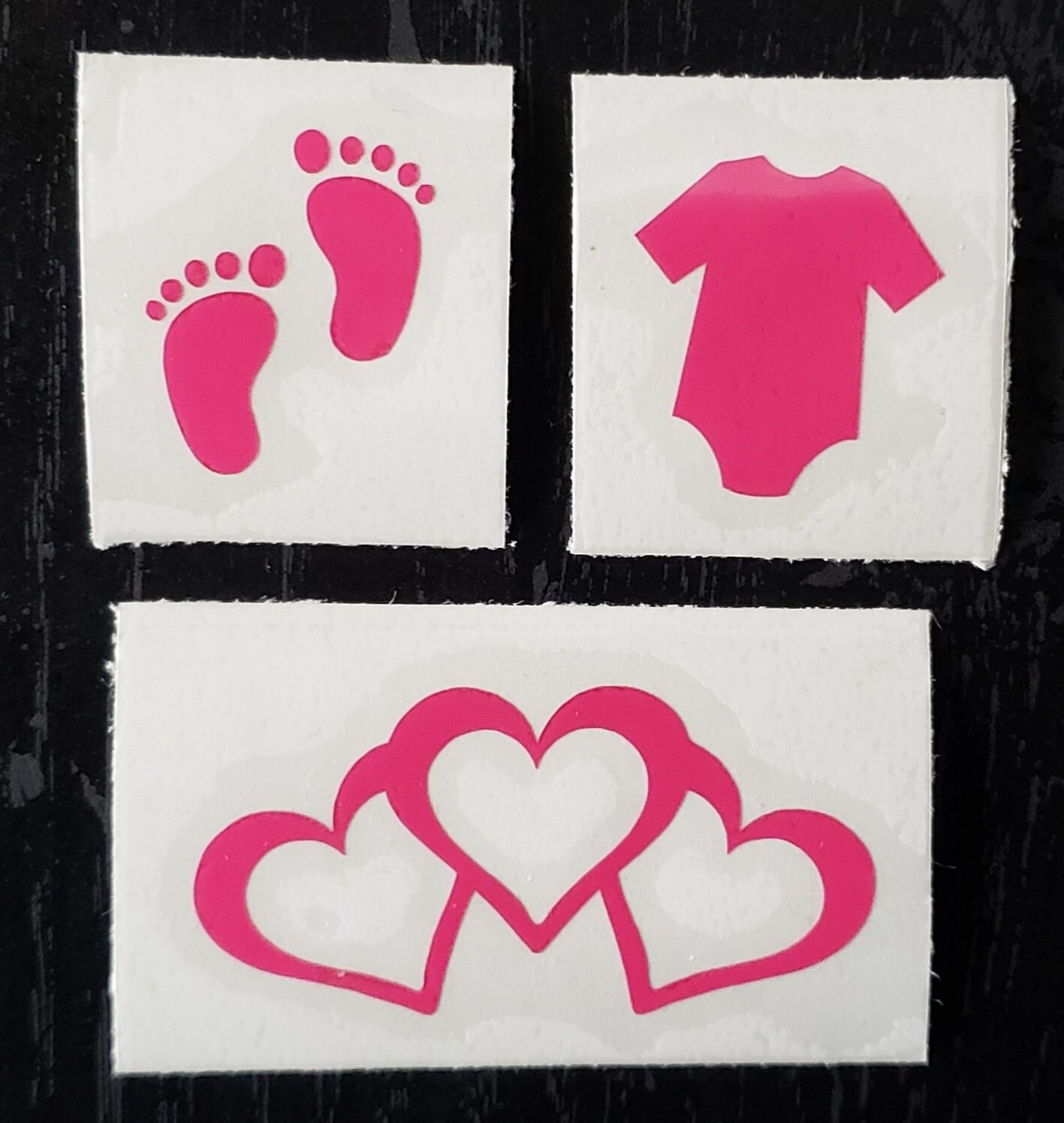 Personalized Baby Shower Decals, Elephant Design (DECAL ONLY) - Etsy