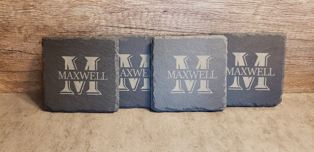 Personalized Slate Coasters, Slate Coasters, Custom Slate Coasters ...