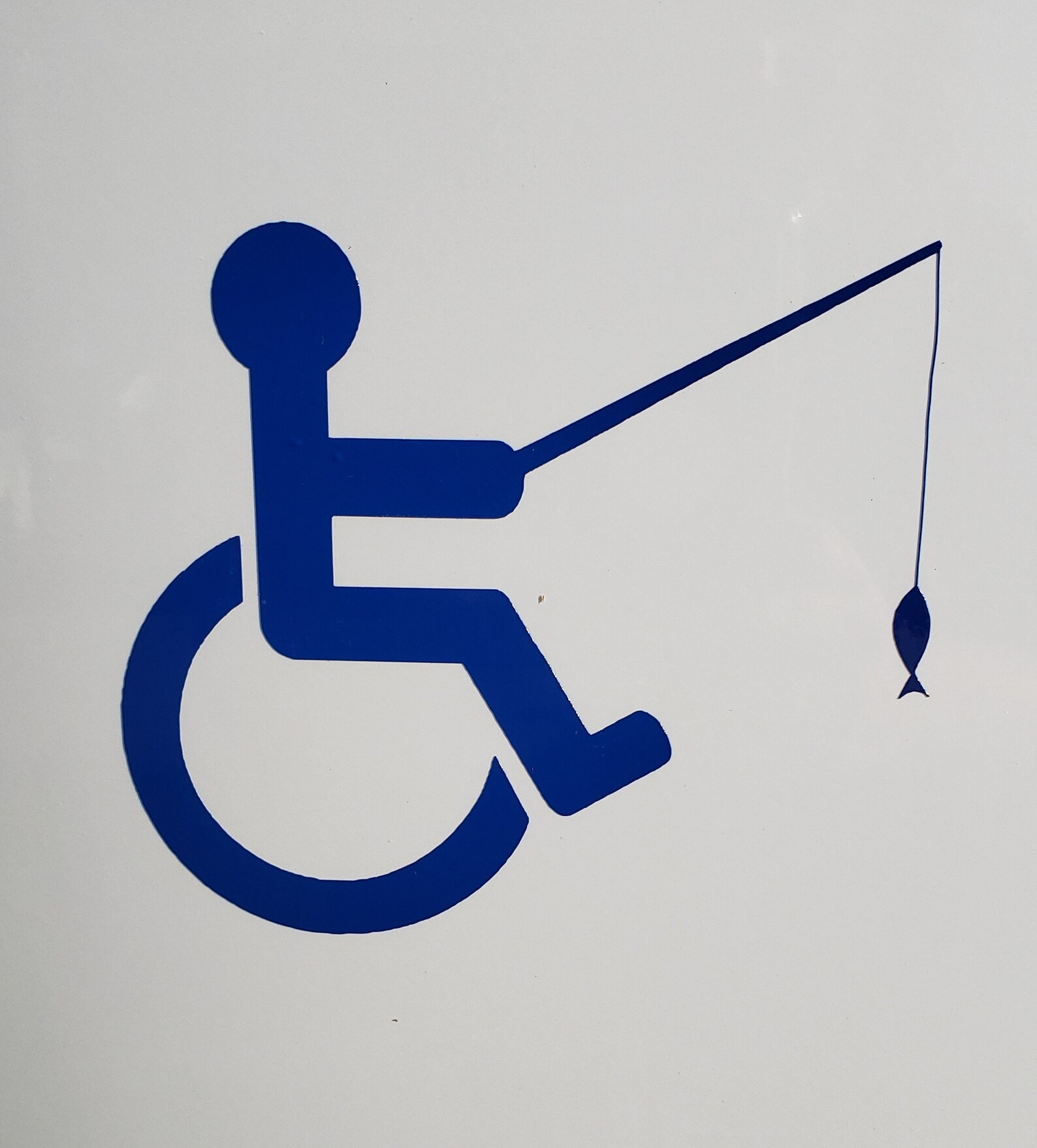 Wheelchair Fishing Decal, Fishing Decal, Wheelchair Decal, Wheelchair ...