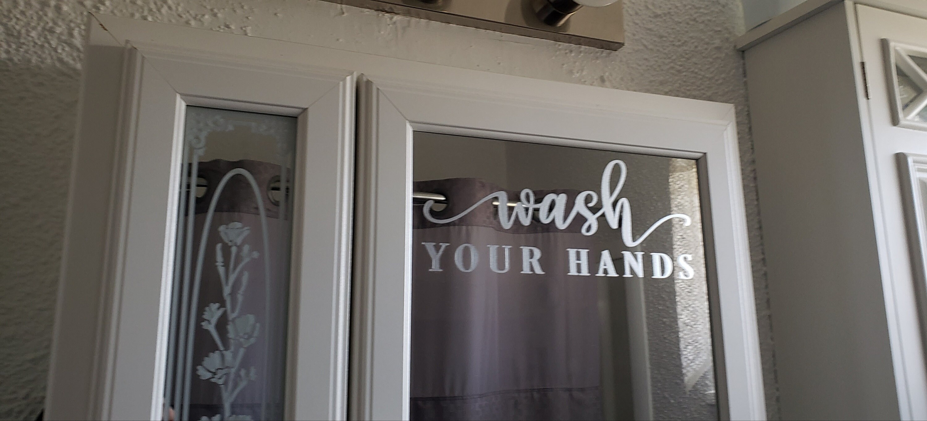 Wash Your Hands Wash Your Hands Decal Wash Your Hands Mirror - Etsy