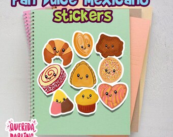 Pan Dulce Matte Vinyl Sticker Set - Etsy