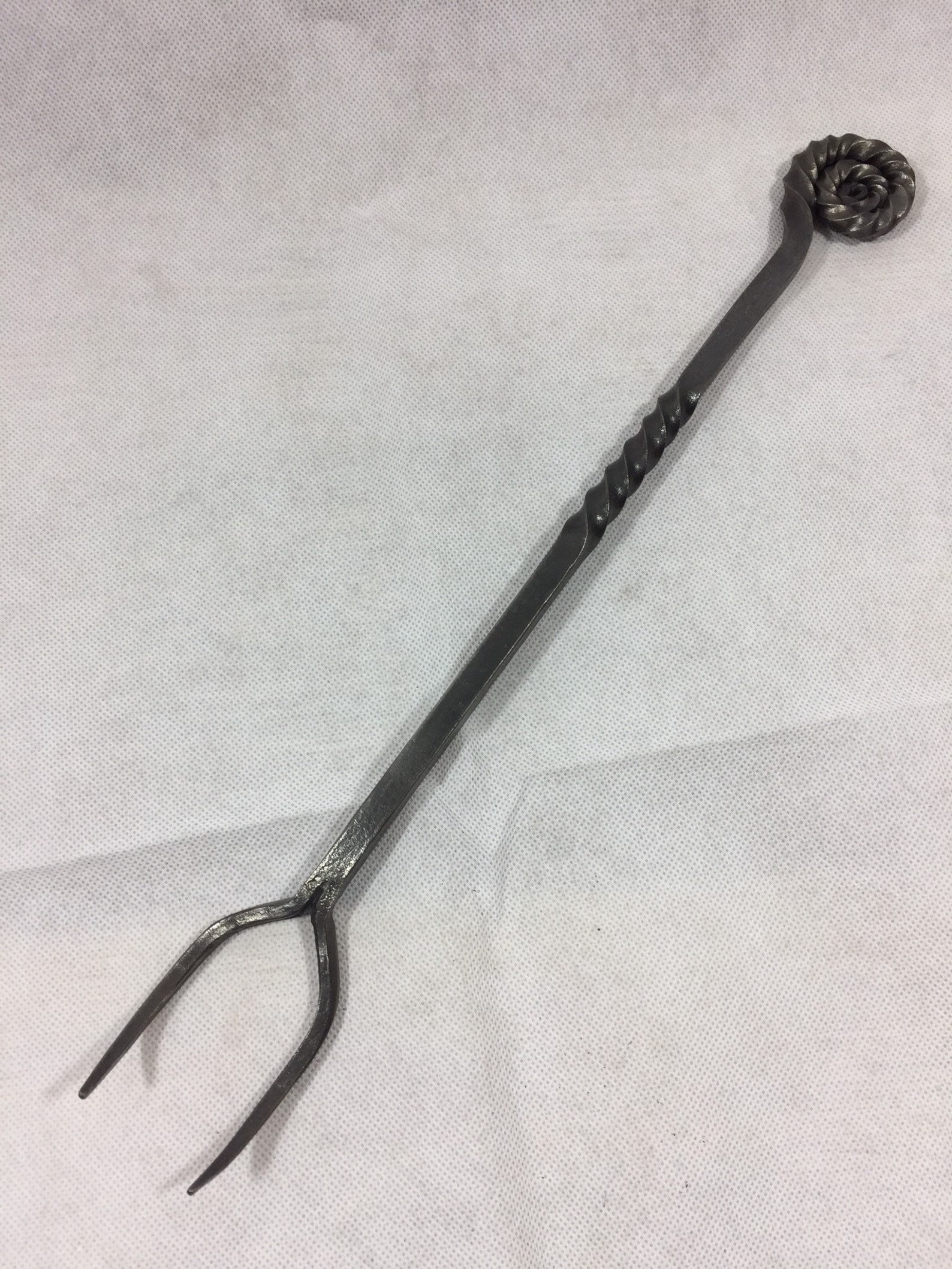 Blacksmith Made Hand Forged Ammonite Toasting Fork Modern - Etsy UK