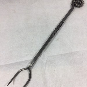 Blacksmith Made, Hand Forged, Ammonite, Toasting Fork, Modern Rustic - Etsy UK