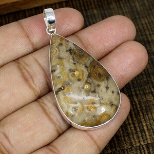 Natural Plum Jasper Pendant 925 Sterling Silver Pendant Pear - Etsy