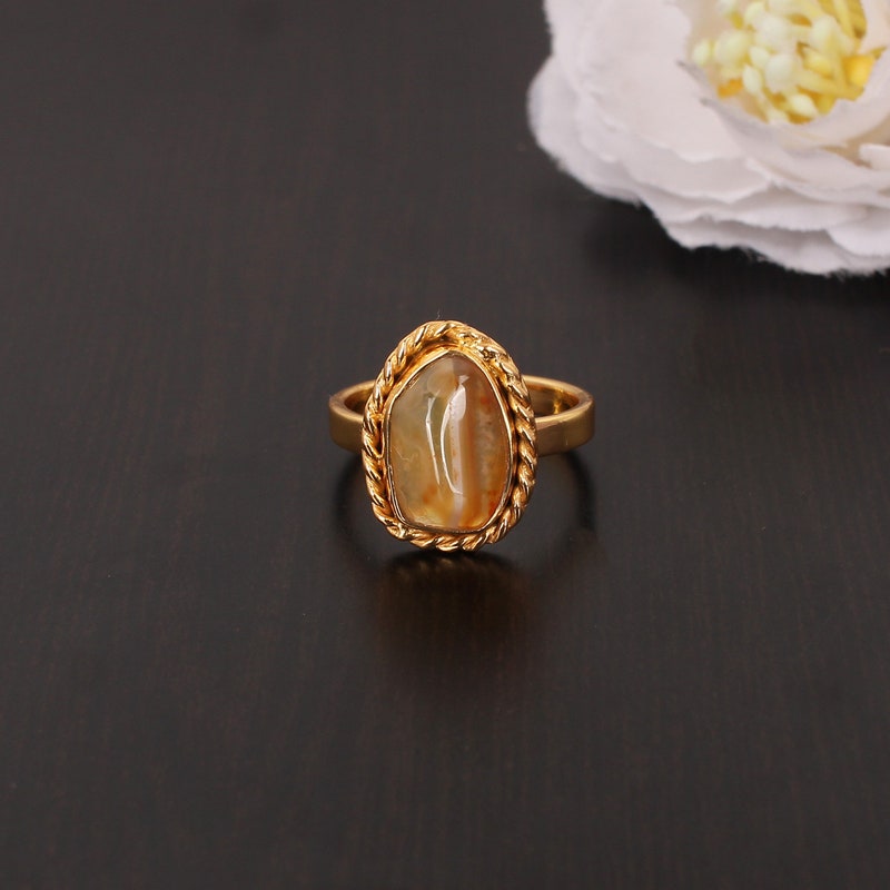 Sardonyx Ring - Etsy