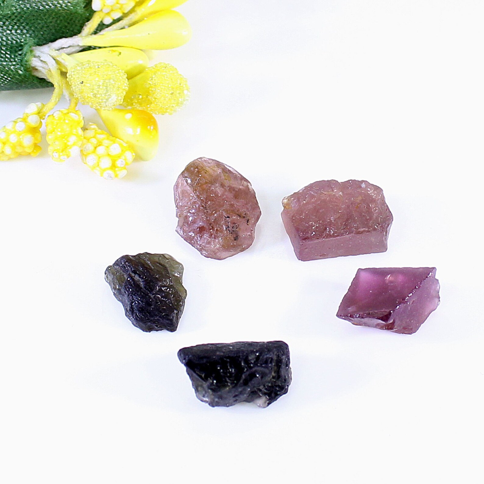 Rough Gemstones Natural TOURMALINE Raw Stones Loose Stones - Etsy