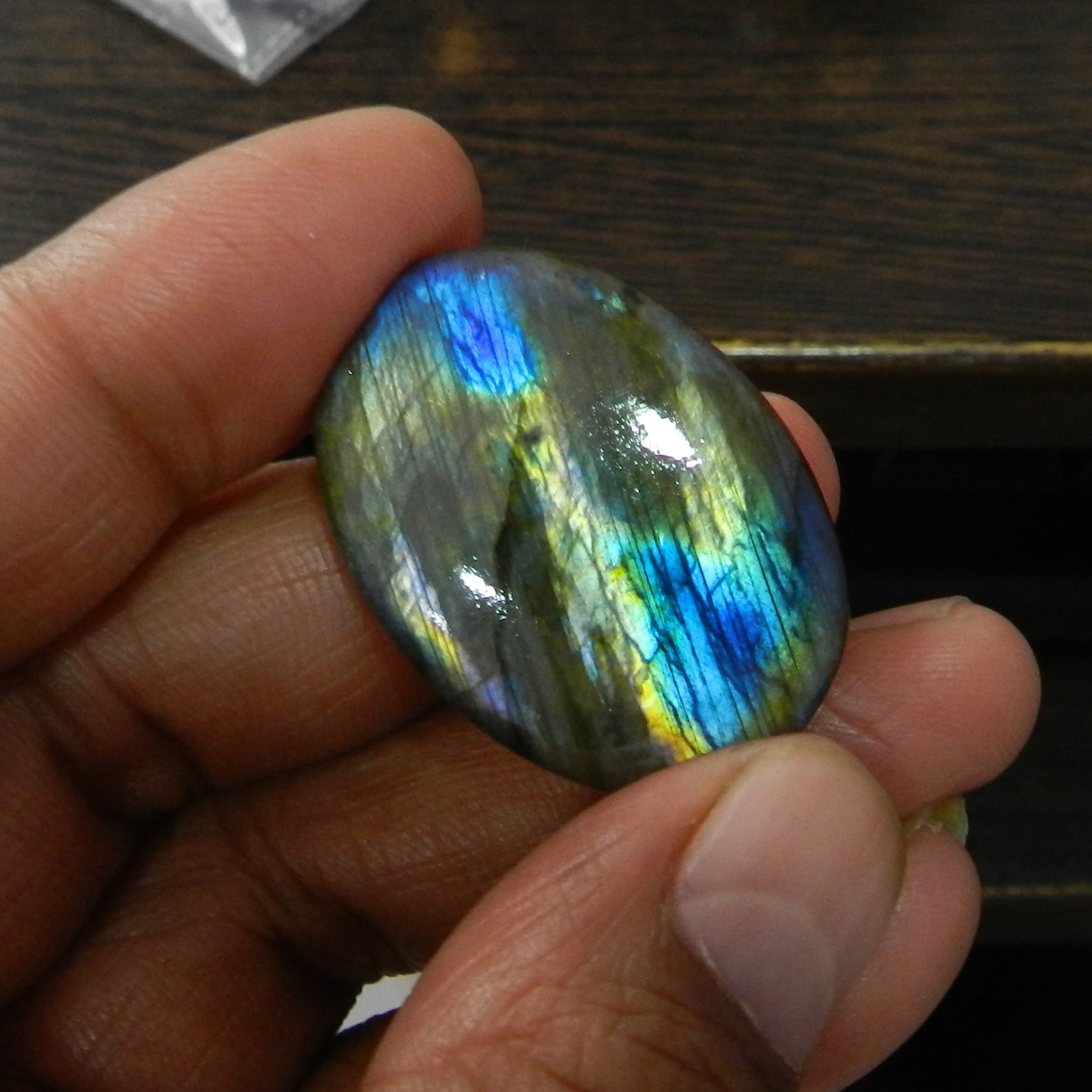 Multi Labradorite Oval Semiprecious Loose Cabochon Gemstone - Etsy