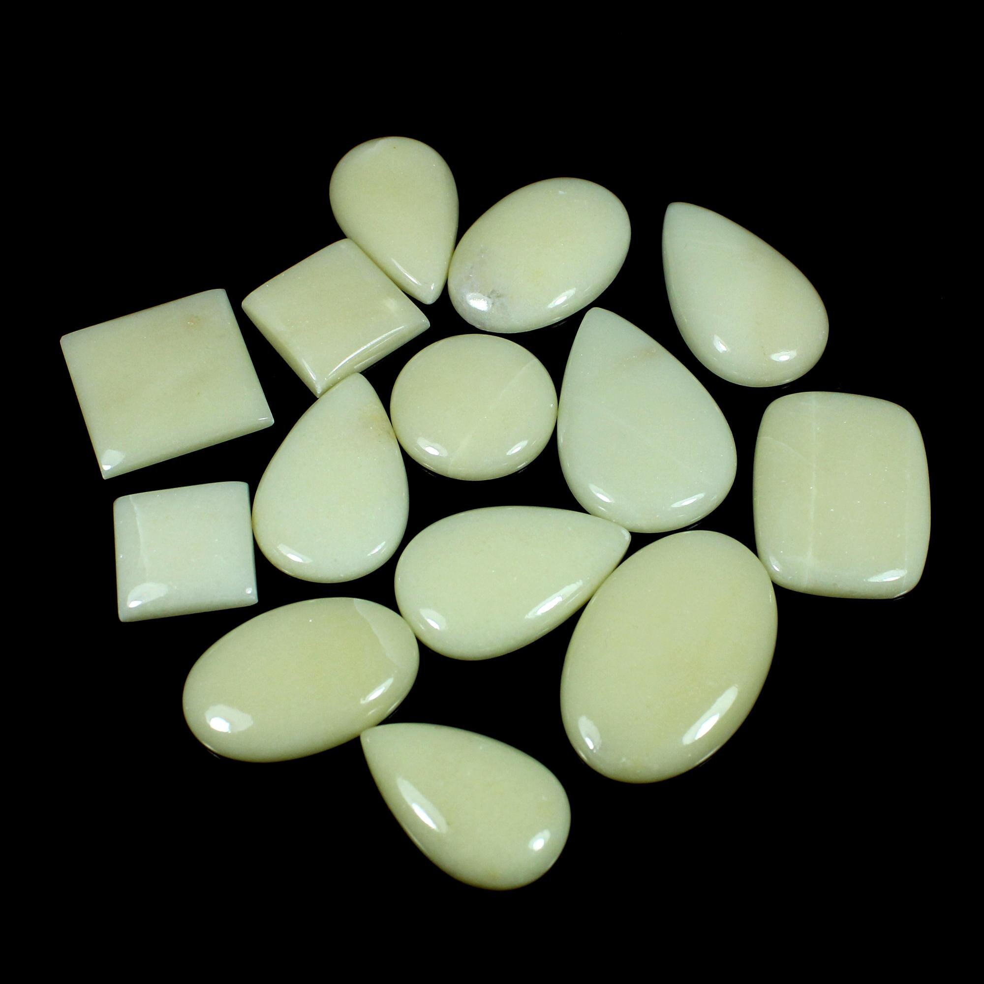 Natural Cream Quartz Gemstone For JewelryHealing Stone For | Etsy