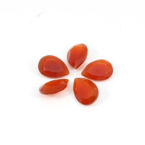 Natural Red Onyx Calibrated Faceted Semi Precious Loose - Etsy