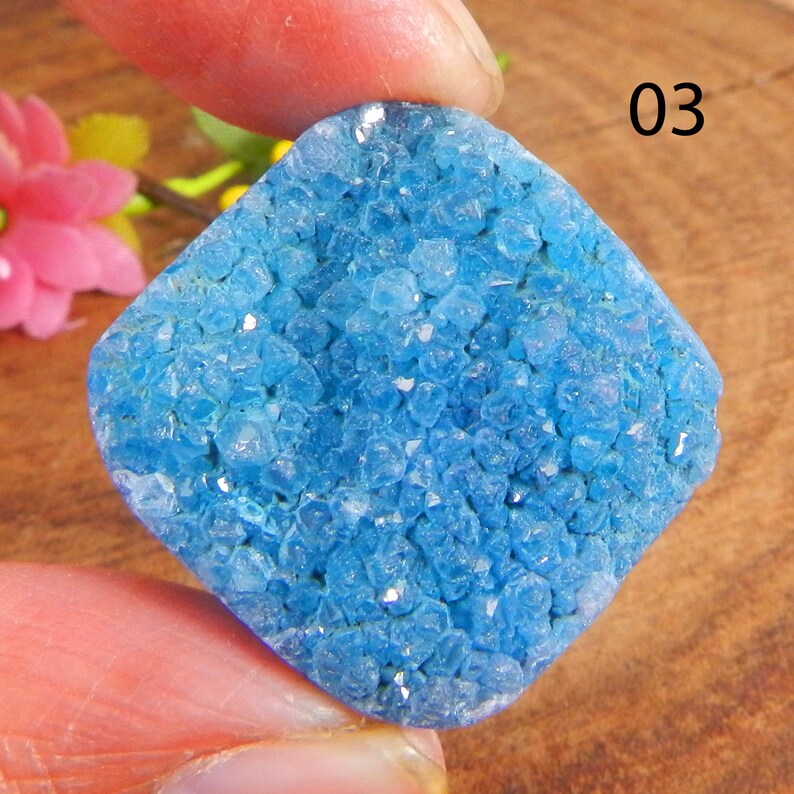 Bio Color Druzy Oval Cabochon Sugar Diy Druzy Natural Druzy | Etsy