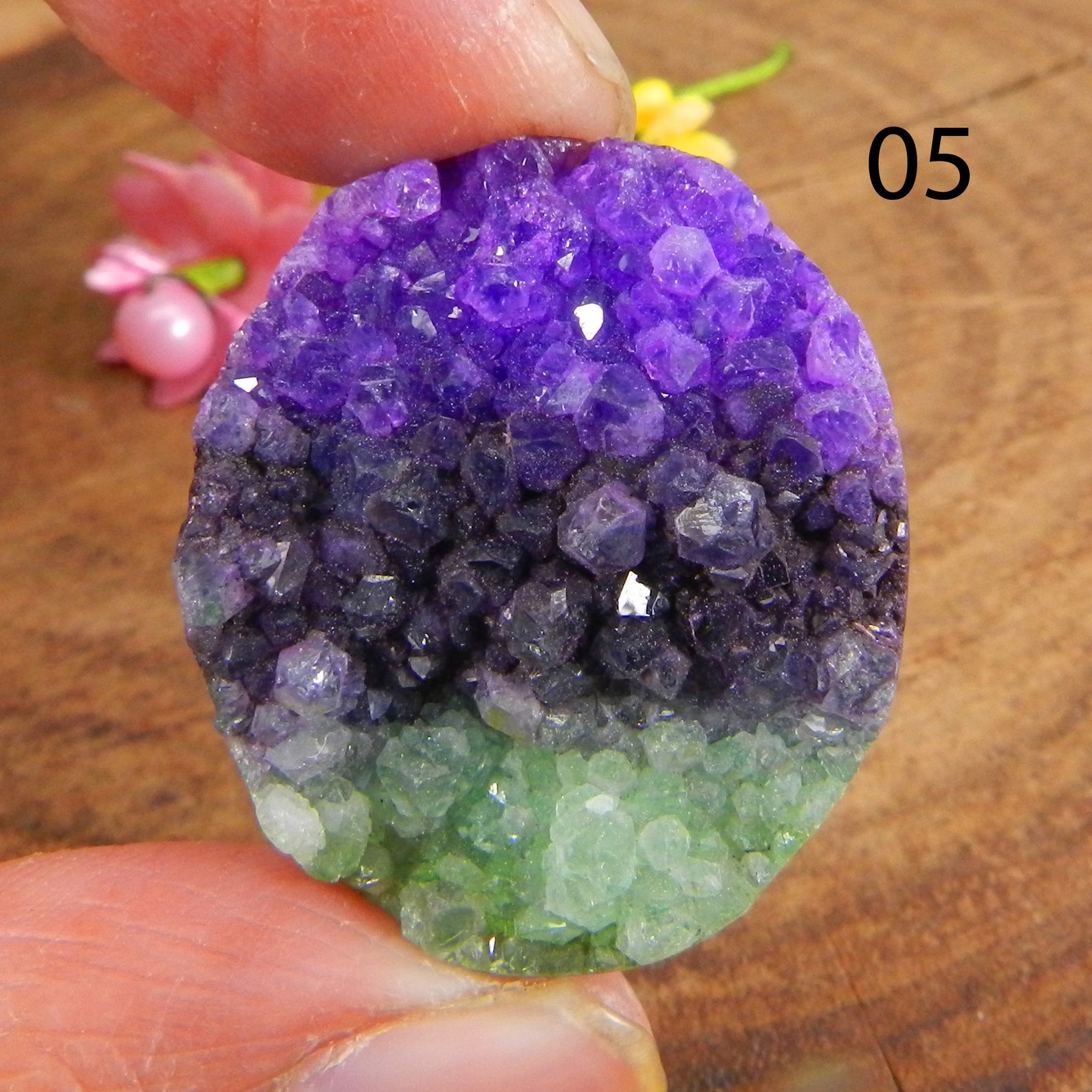 Bio Color Druzy Oval Cabochon Sugar Diy Druzy Natural Druzy | Etsy